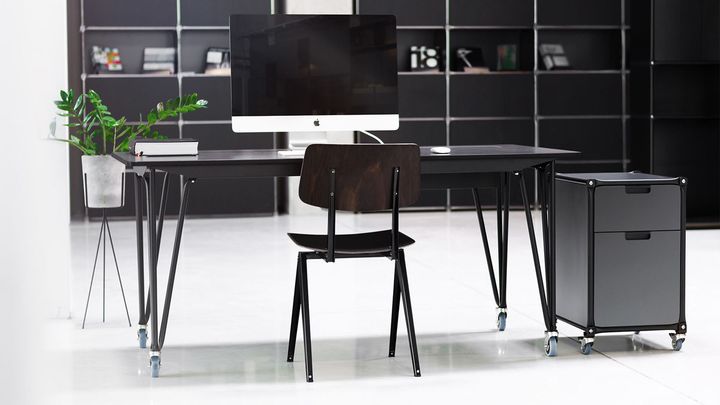 System 180 during imm cologne 2024: office furniture at Design Post Köln