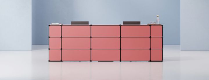System 180 during imm cologne 2024: office furniture at Design Post Köln