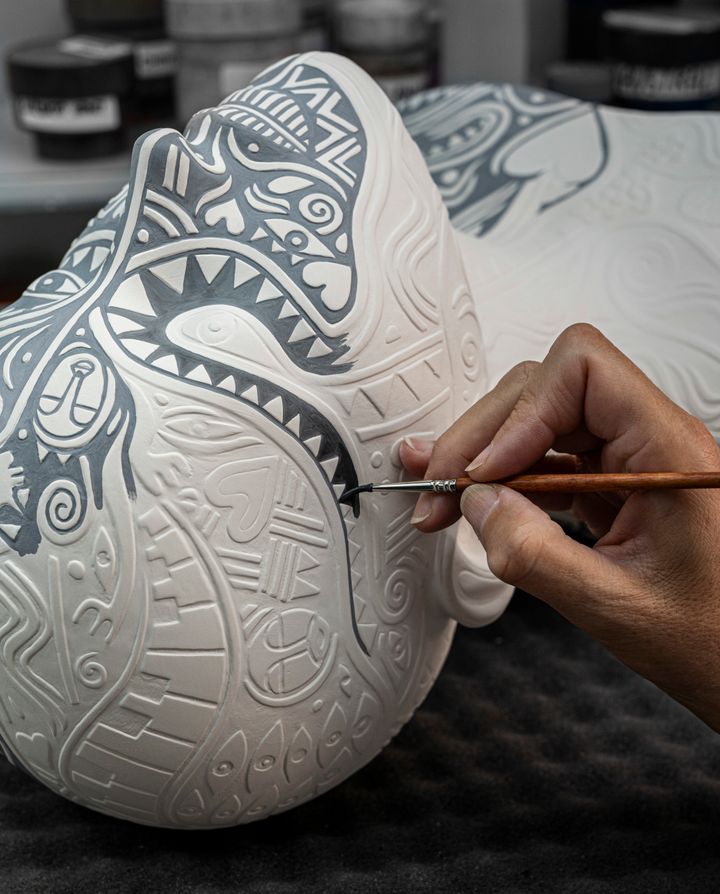 The Lladró porcelain sculptures from the Limited Edition The Dreamer by Láolú