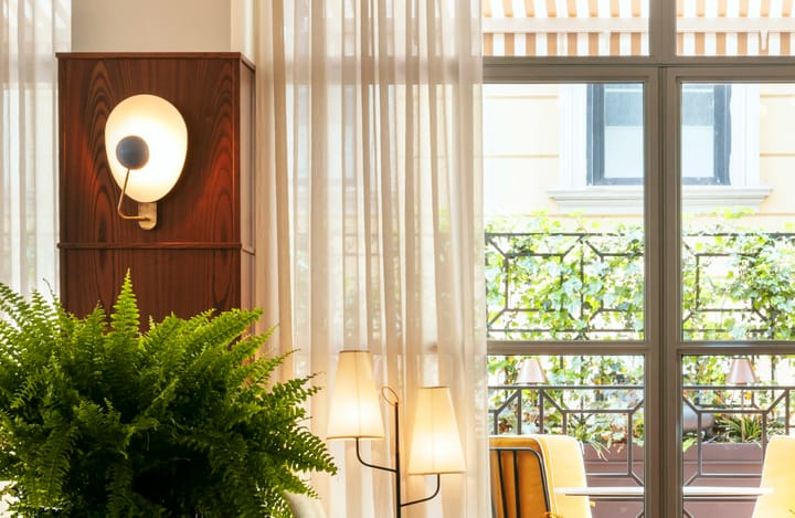 Le lampade Contardi Lighting all'Hoxton Roma