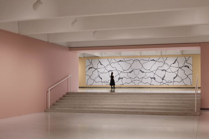 Carrara by Turf: PET Felt Acoustic Panels with Carved Stone Designs