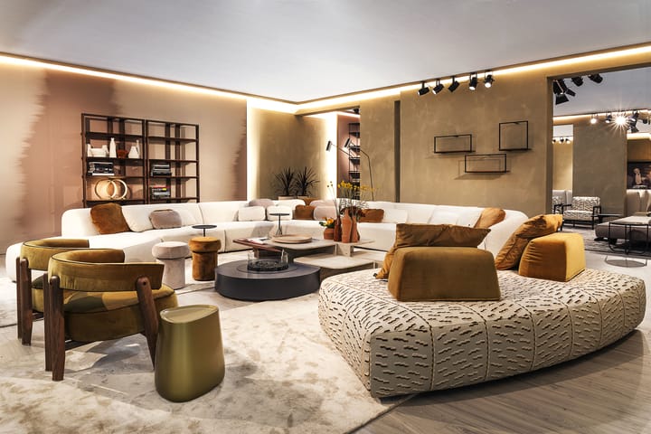 I nuovi arredi Vibieffe presentati al Salone del Mobile 2024