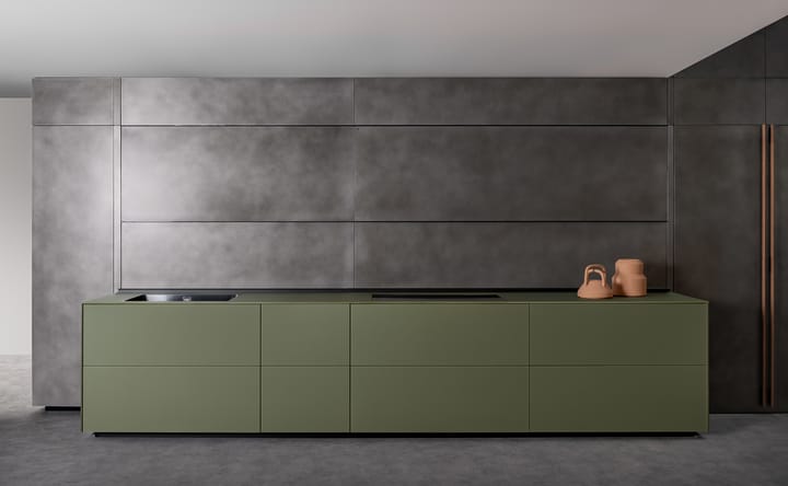 The restyling of the NEW LOGICA kitchen by Valcucine