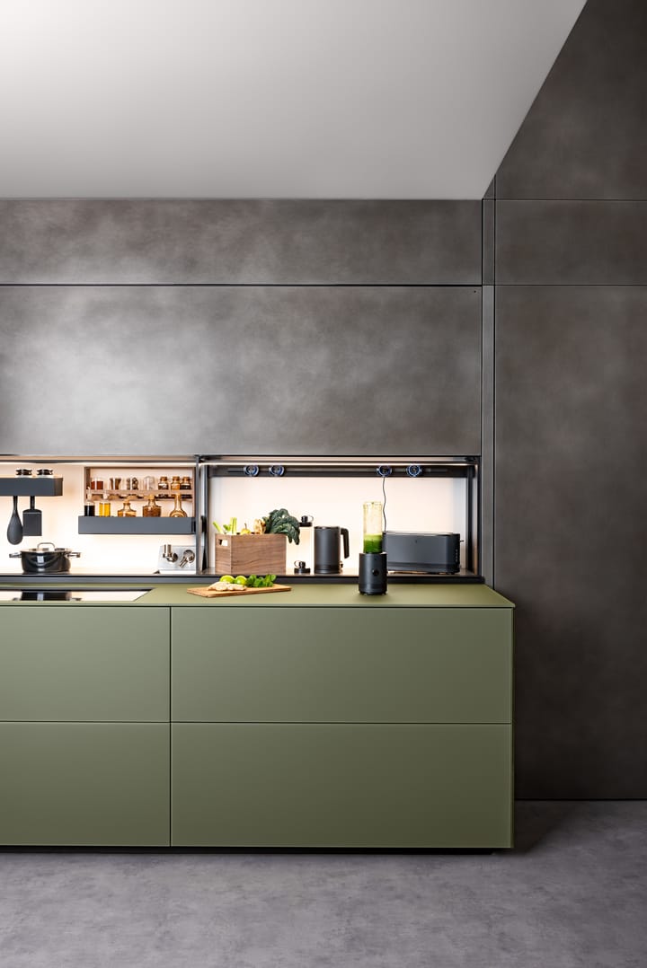 The restyling of the NEW LOGICA kitchen by Valcucine