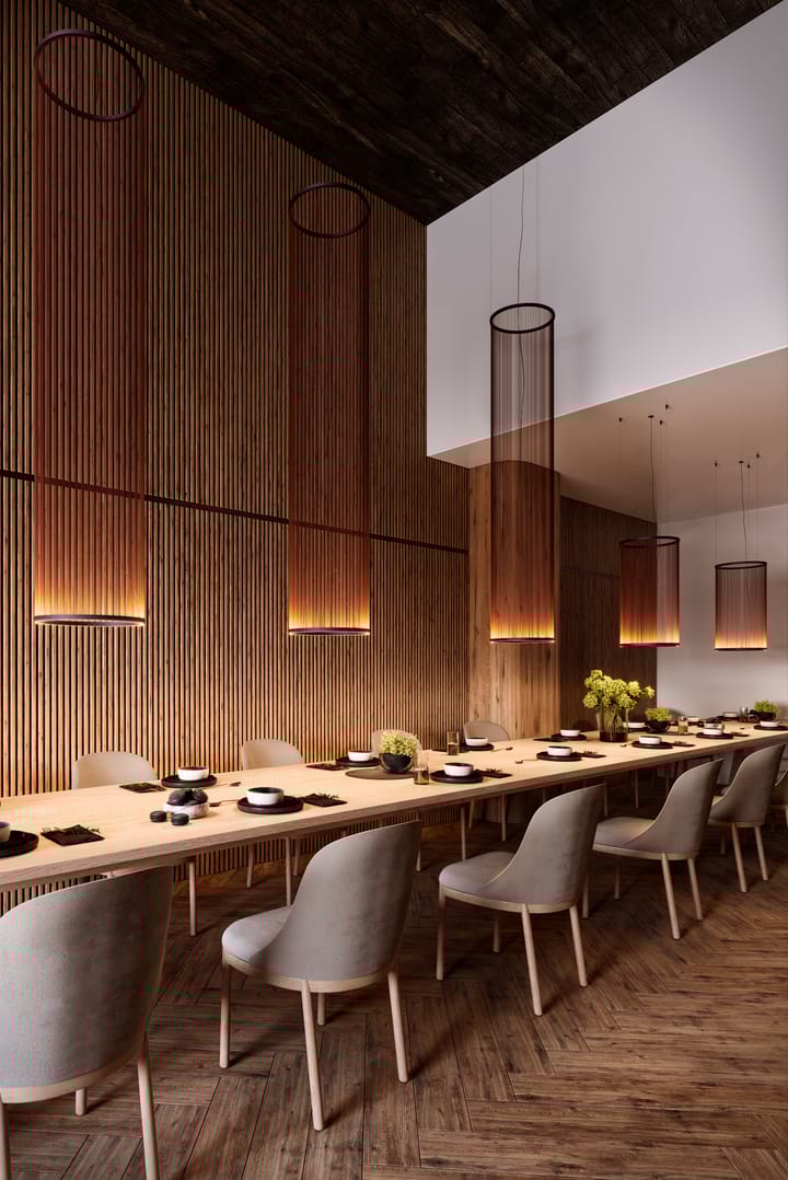 The Array lamp by Vibia designed by Umut Yamac