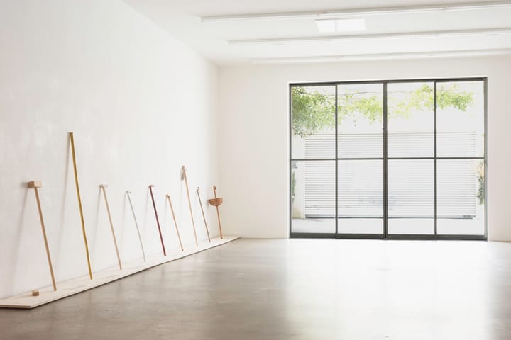 Walking Sticks & canes at Emeco House in Venice Beach, California, an ...