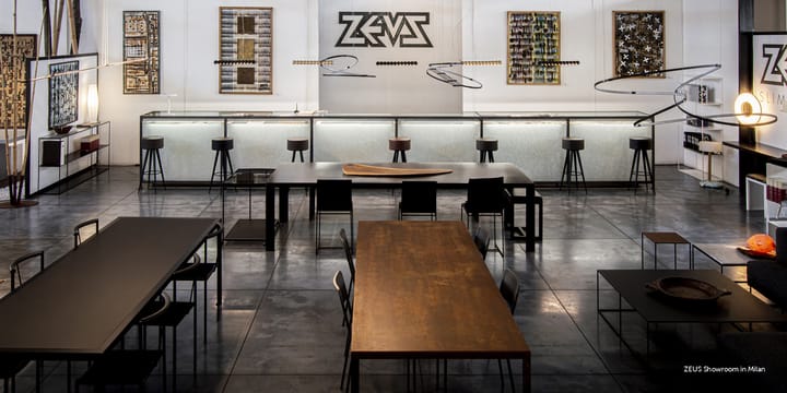Handcrafted and sustainable metal furniture by ZEUS