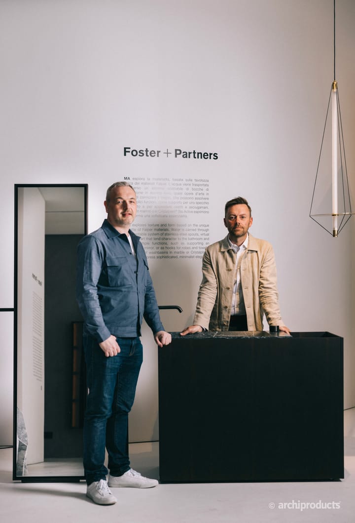 MA, the new Falper bathroom furniture collection designed by Foster + Partners