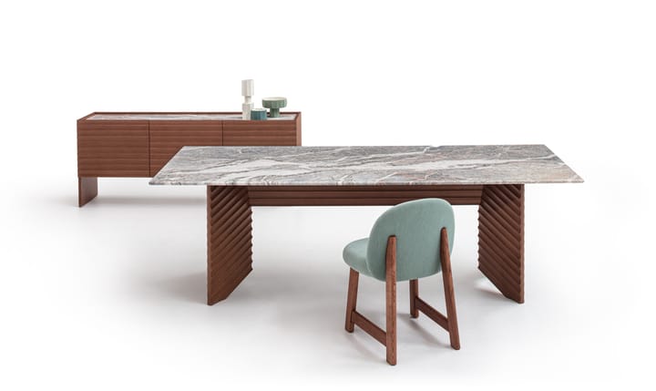 Rows is the Moroso collection of tables and storage furniture