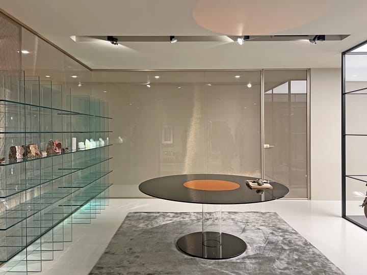The new Glas Italia showroom in Macherio designed by Piero Lissoni