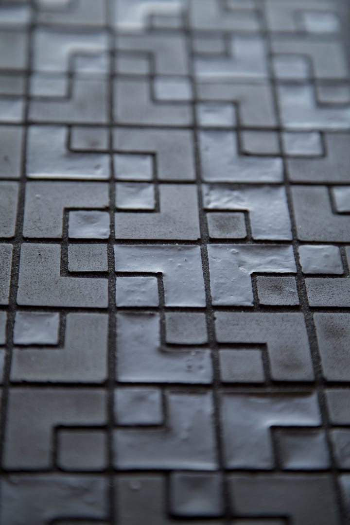 Il progetto del vetro riciclato Mosaicomicro disegnato da Piero Lissoni