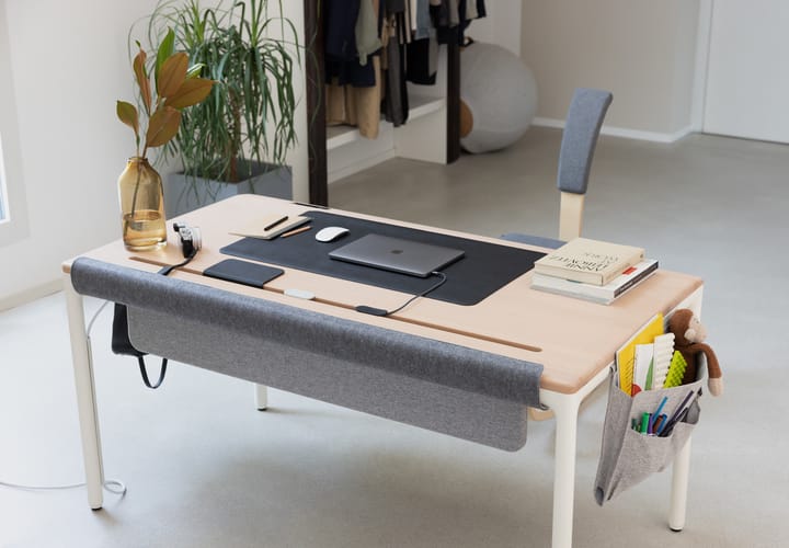 The adjustable, modular smart desk Tenon at ICFF 2024