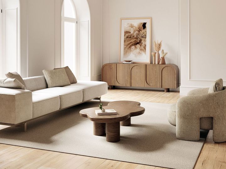 Living Room Trends 2026: Organic Shapes, Earthy Colors and Personality