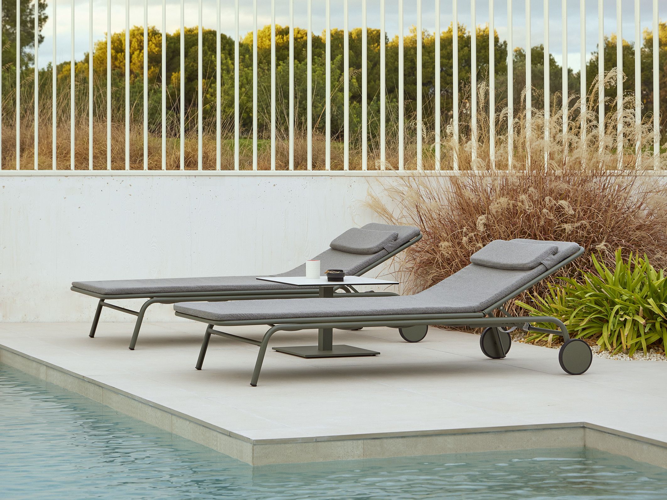 Musola versatile outdoor furniture at the Salone del Mobile.Milano 2024