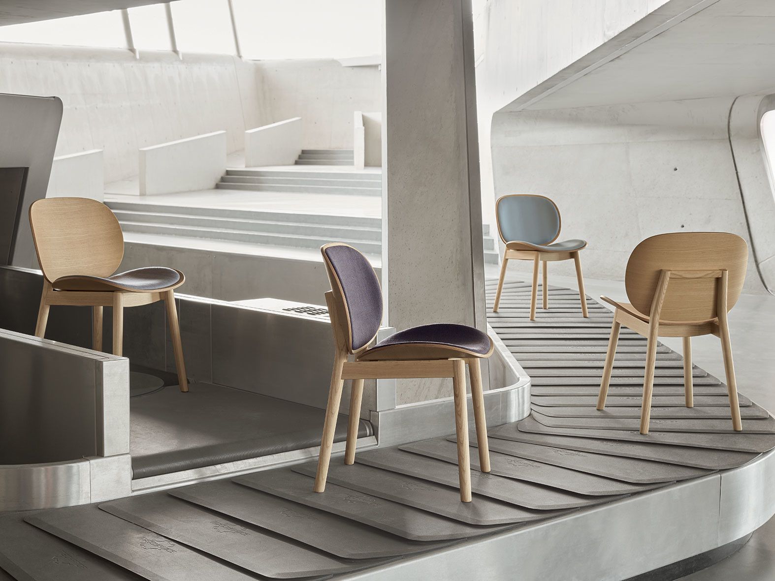 The new collections of Very Wood contract chairs
