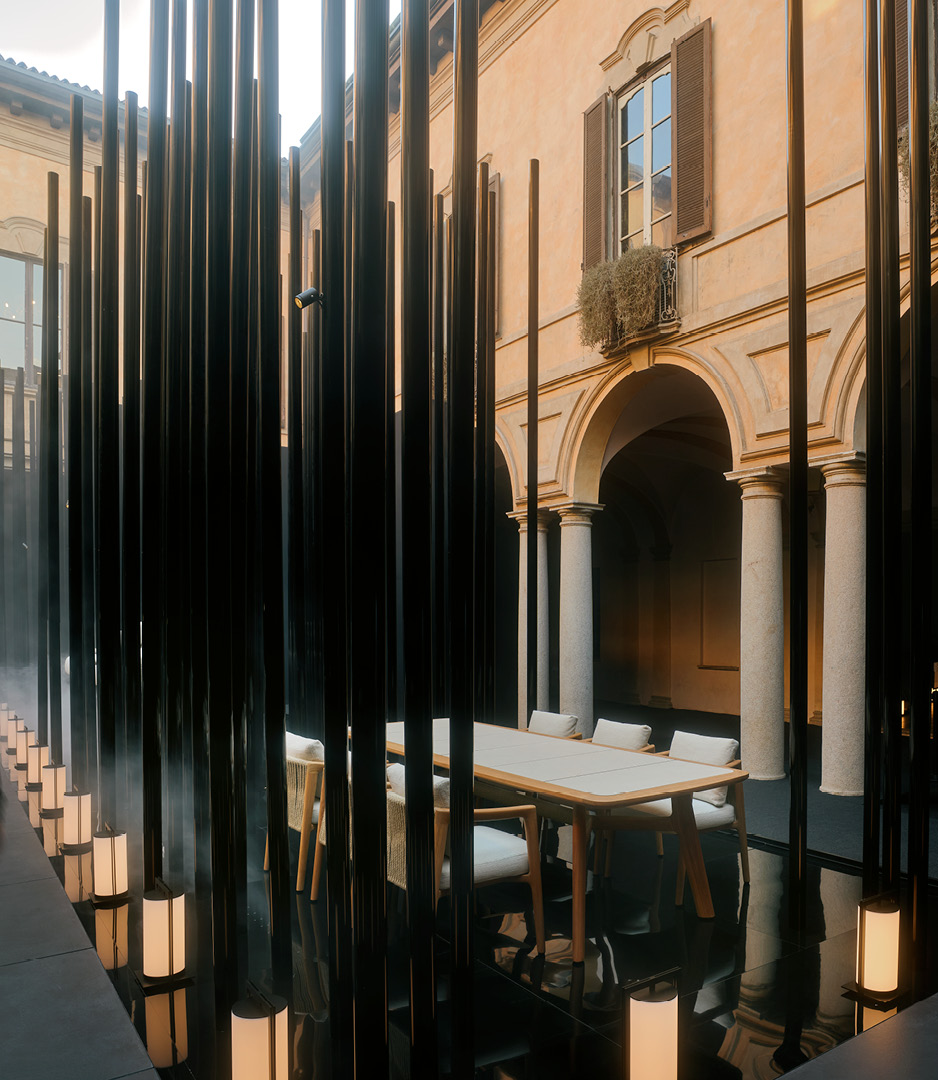 Poliform’s new outdoor furniture at Milano Design Week 2026