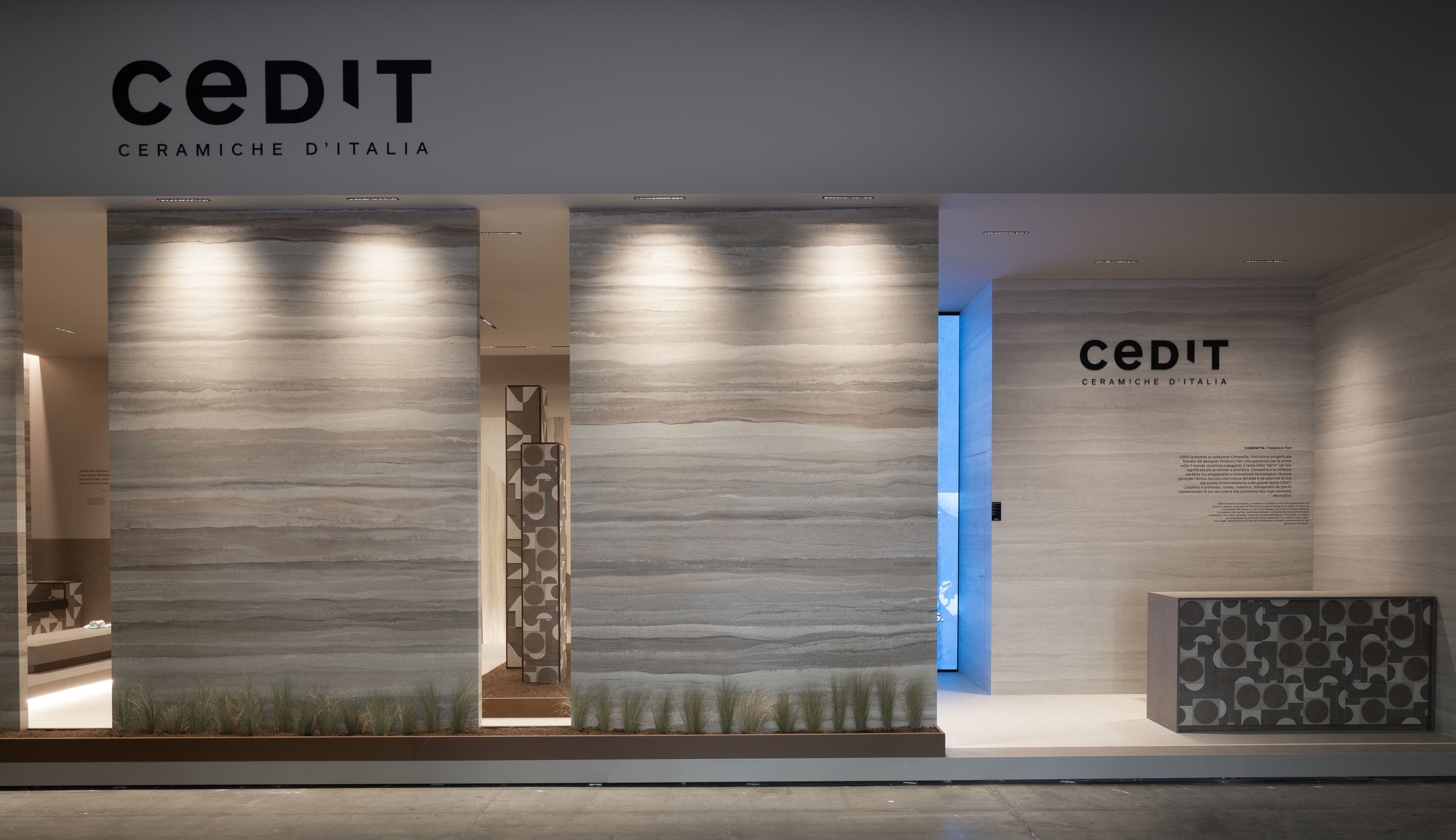 Cedit ceramic wall tiles designed by Federico Peri