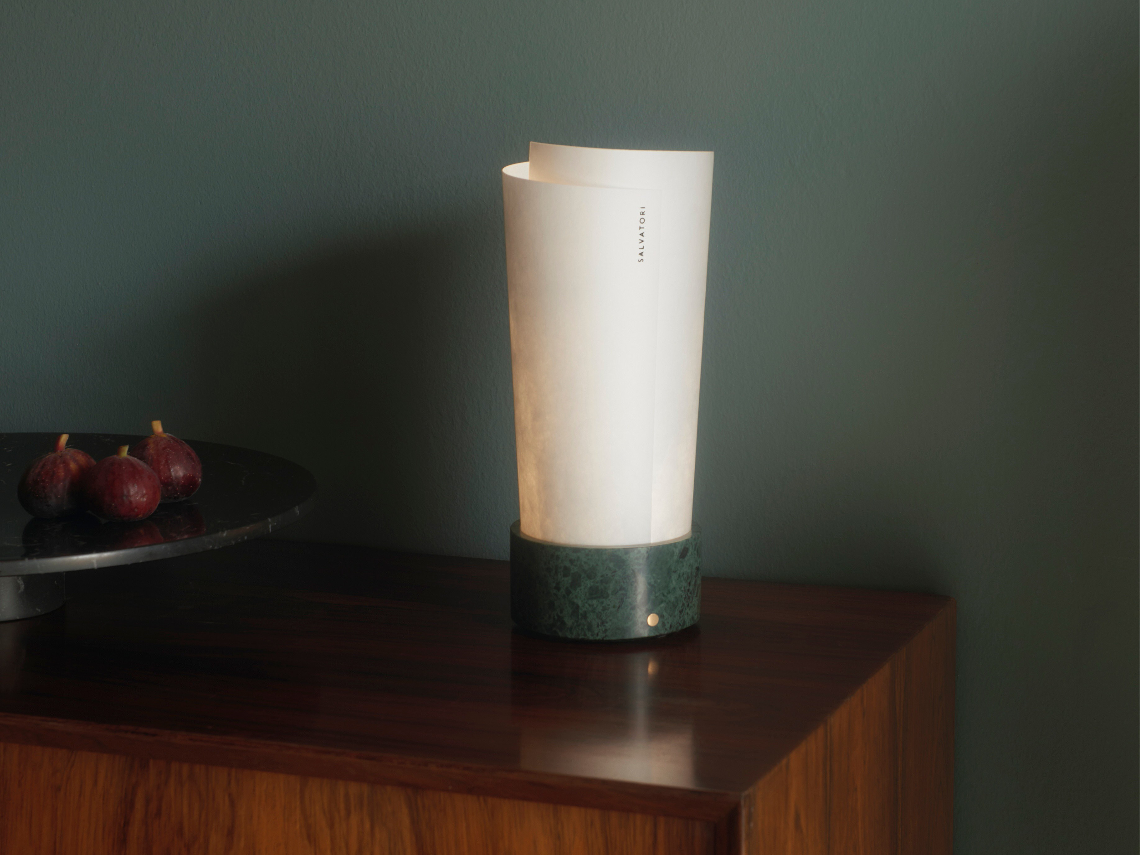 Teo cordless table lamp designed by Luca Nichetto for Salvatori