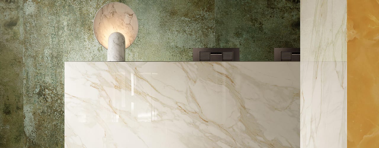 Il gres effetto metallo FAP Ceramiche per residenze e ambienti commerciali