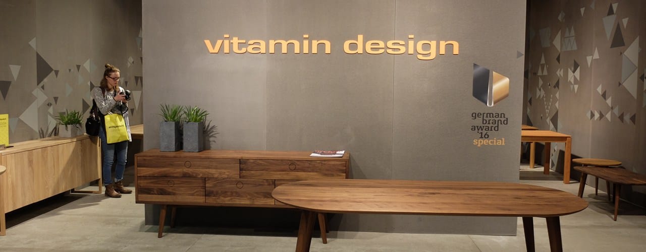 Solid wood furniture with that certain something: Vitamin Design @ IMM ...