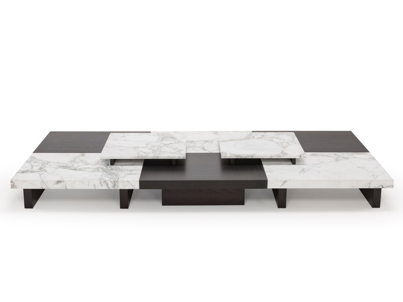 TAU | Modular coffee table Tau Collection By AMURA design Emanuel Gargano