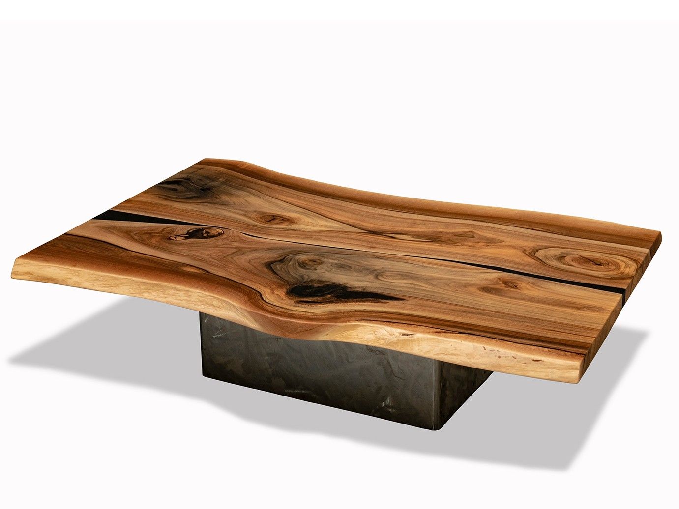 European walnut low table coffee table By Tabula