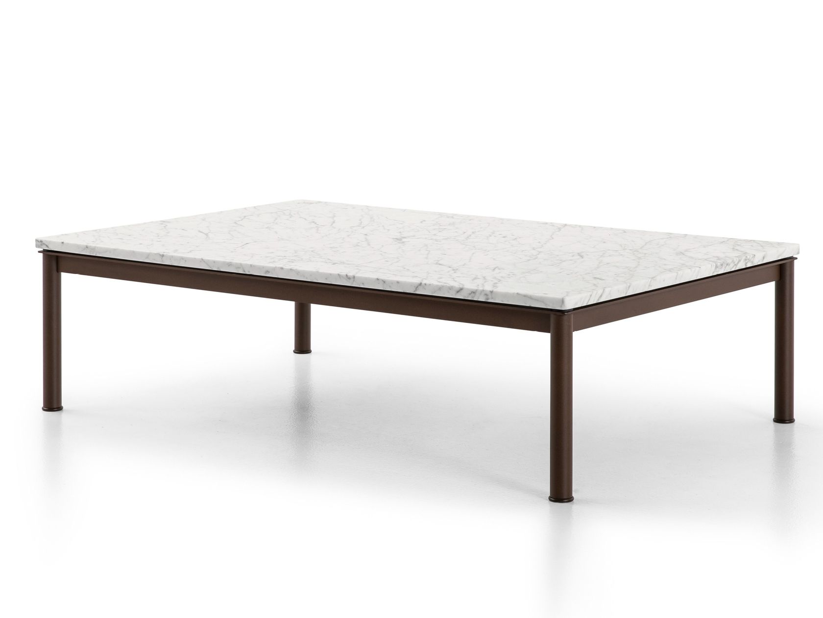 10 TABLE EN TUBE BASSE, OUTDOOR Rectangular marble garden side table By ...