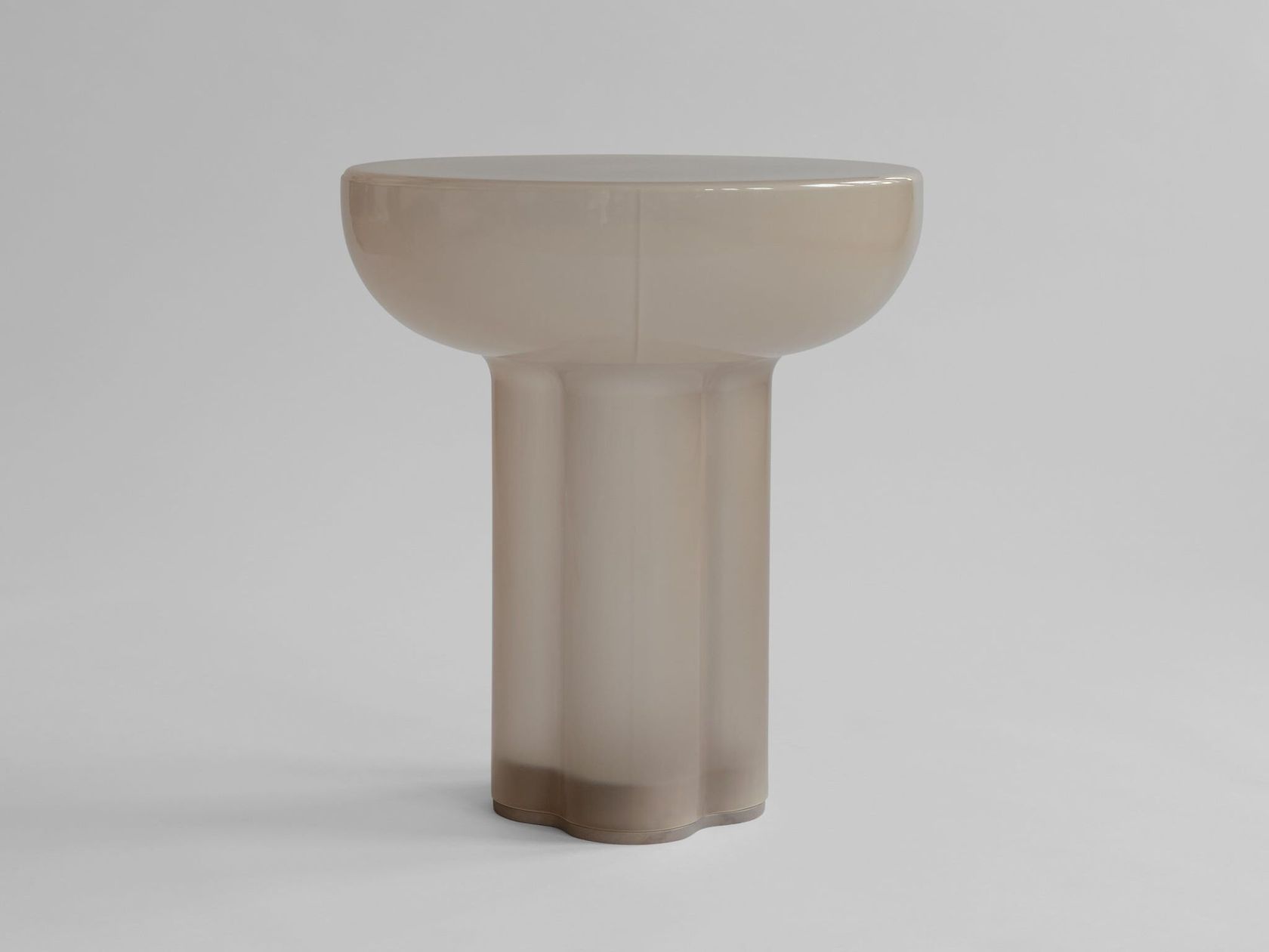 CROWN TABLE TALL Glass high side table By 101 Copenhagen | design Tommy ...