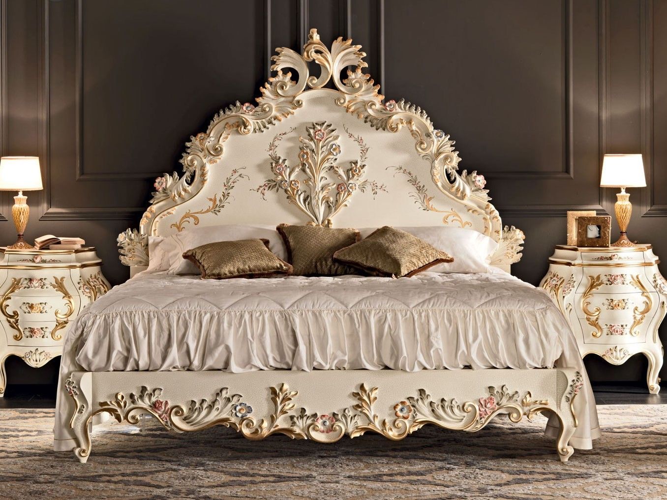 11208 | Double bed By Modenese Gastone
