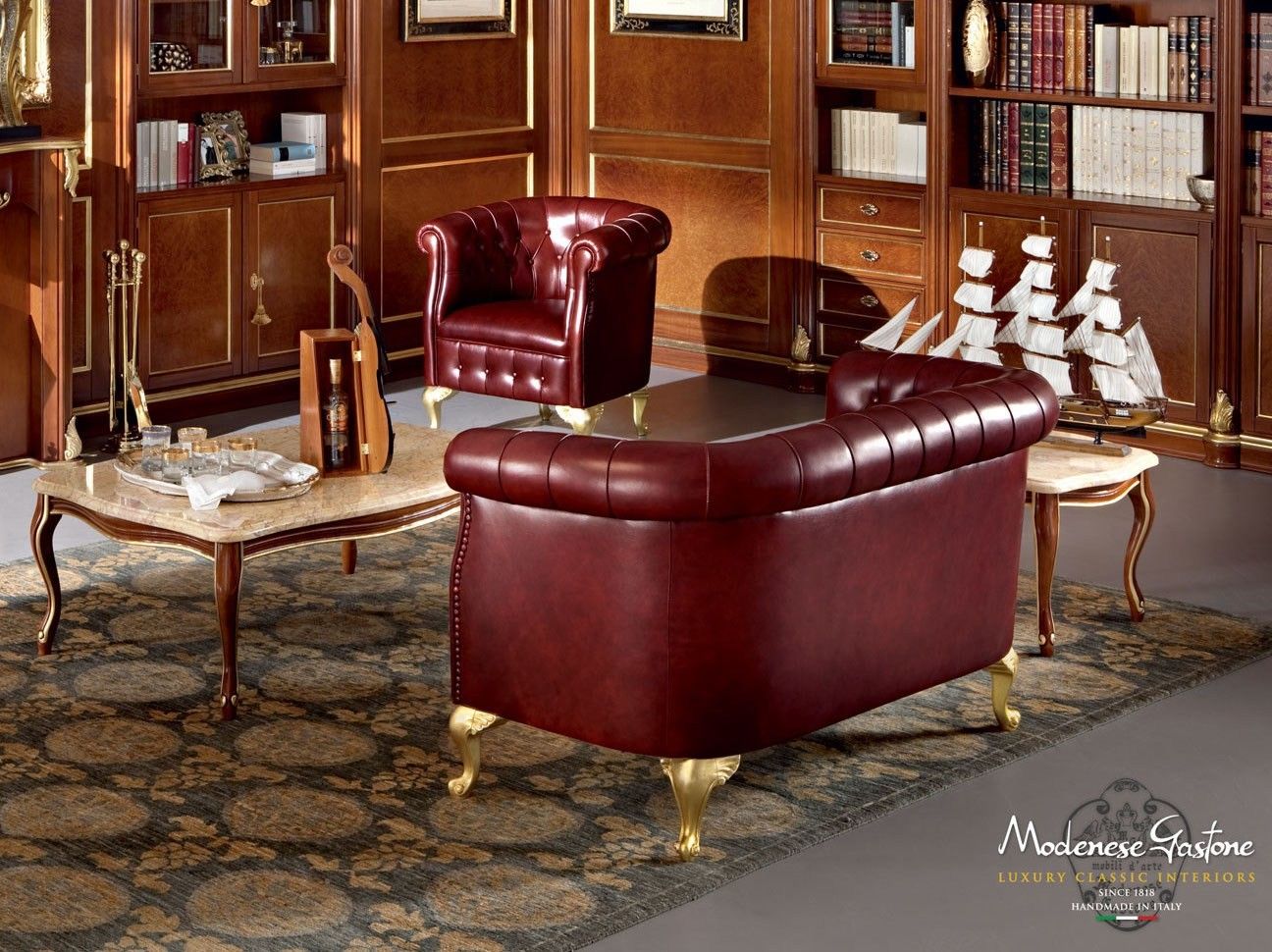 13423 | Sofa By Modenese Gastone