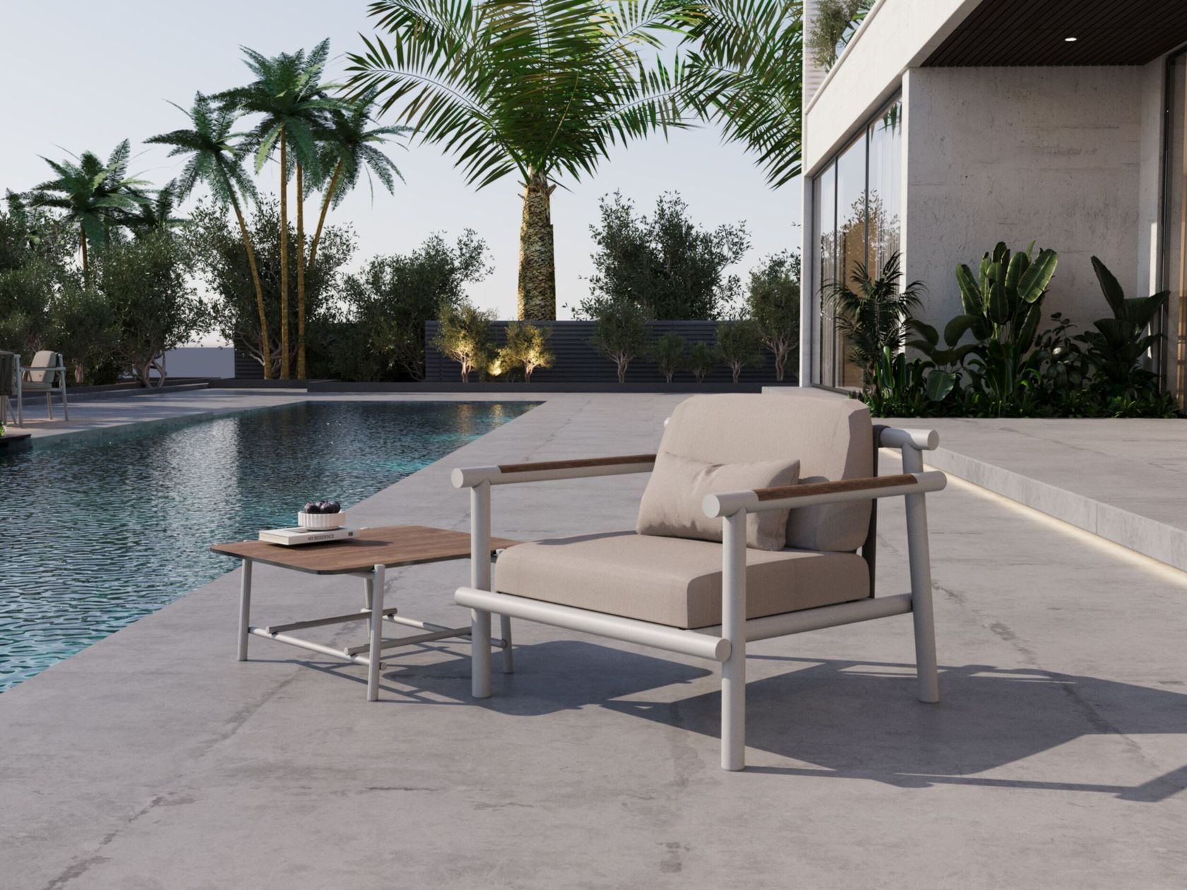 AURORA Garden armchair By 10Deka