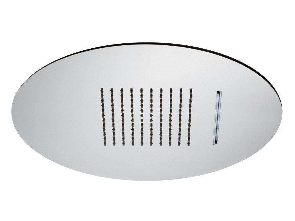 2-JETS HEAD SHOWERS 2-spray stainless steel waterfall shower By newform