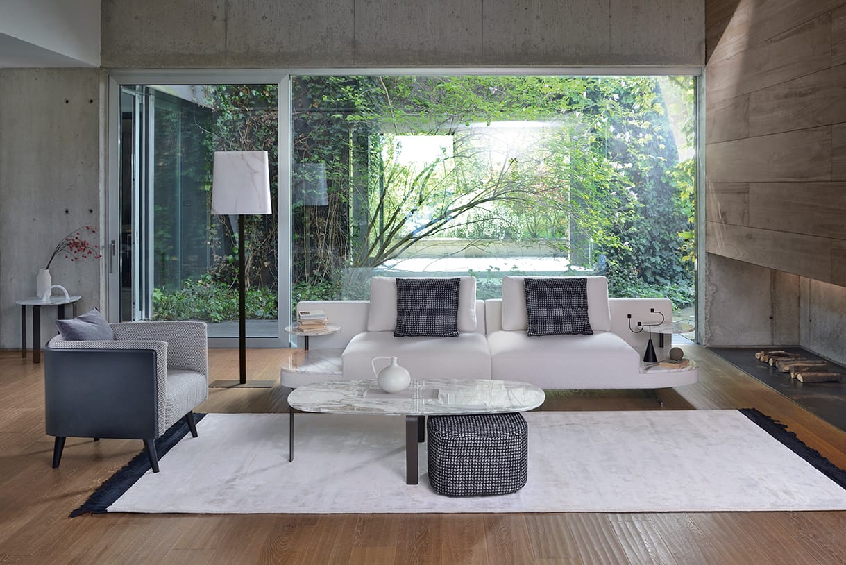 IKON | 2 seater sofa By CTS SALOTTI design Marconato & Zappa Architetti ...
