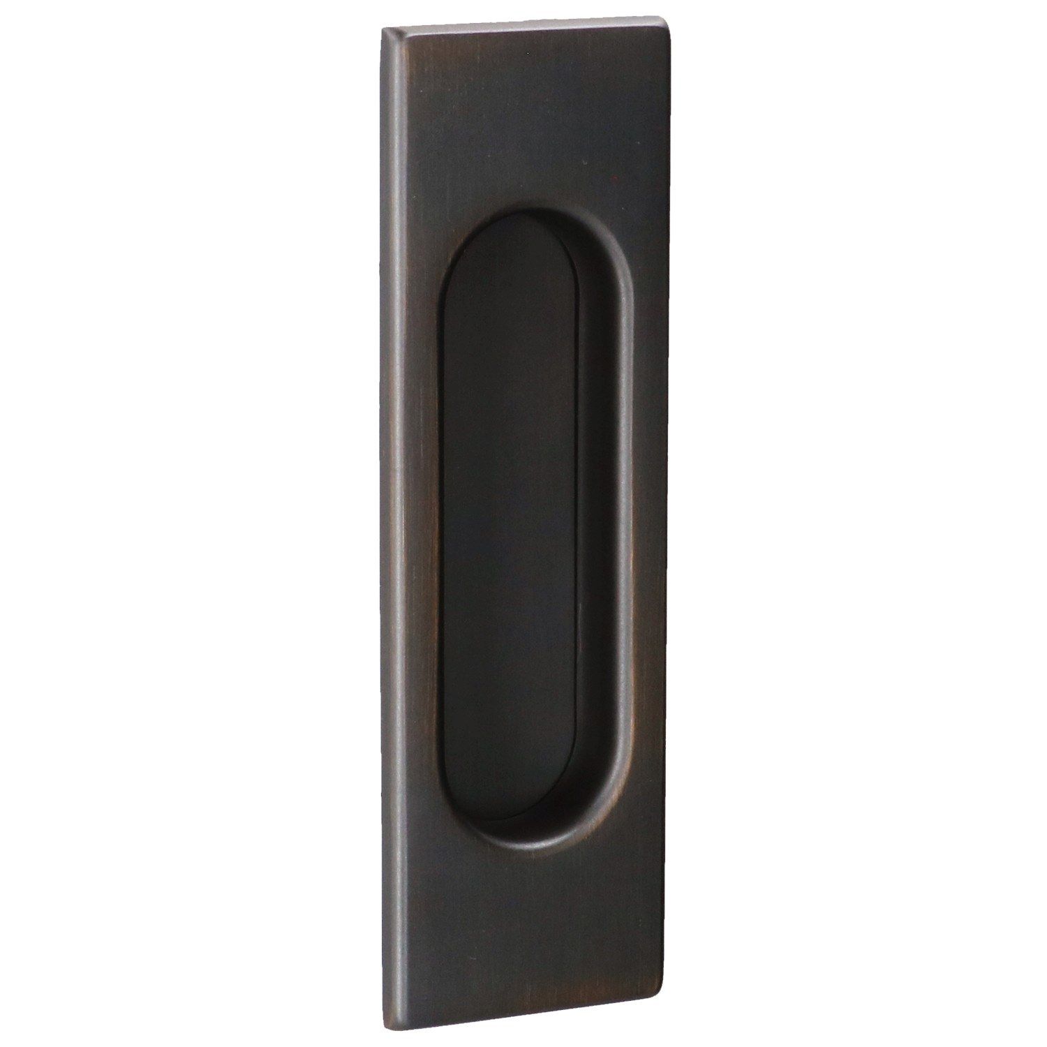 219-00 Recessed brass door handle By Quincalux