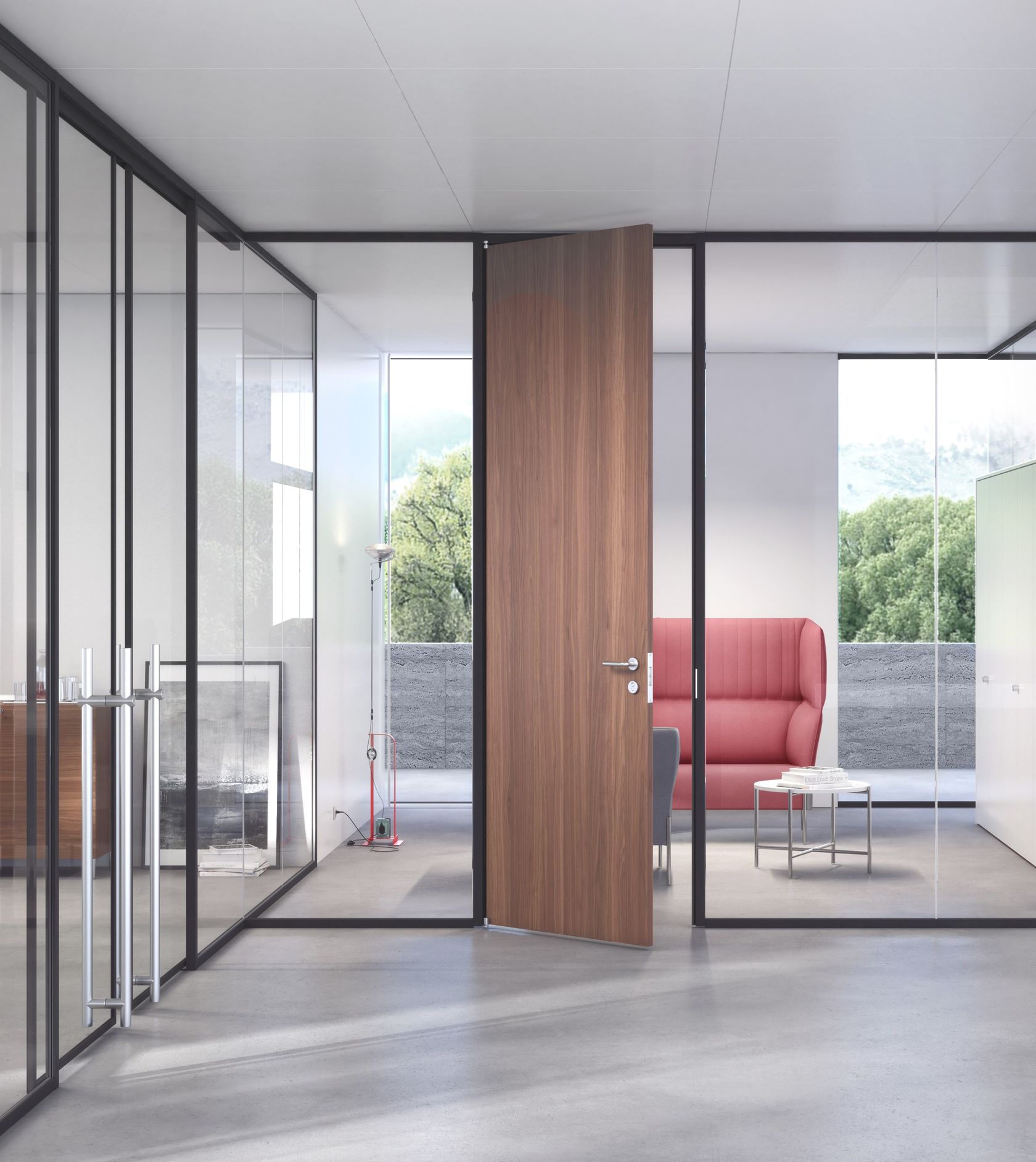 3-6-9 Tempered glass office partition By ESTEL GROUP