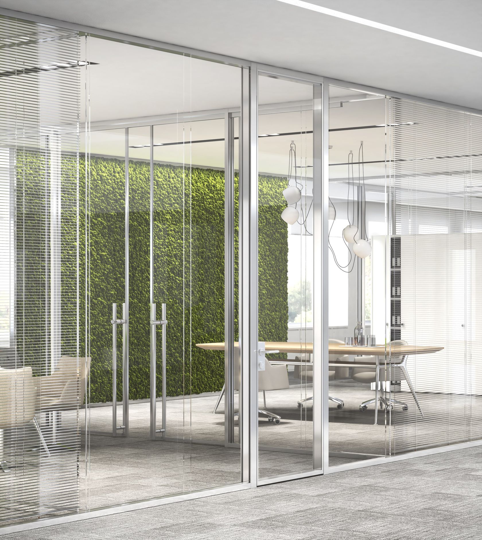 3-6-9 Tempered glass office partition By ESTEL GROUP