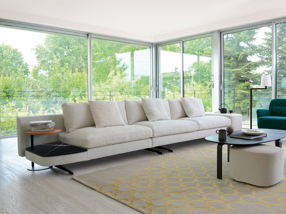 IKON 3 seater fabric sofa By CTS SALOTTI | design Marconato & Zappa