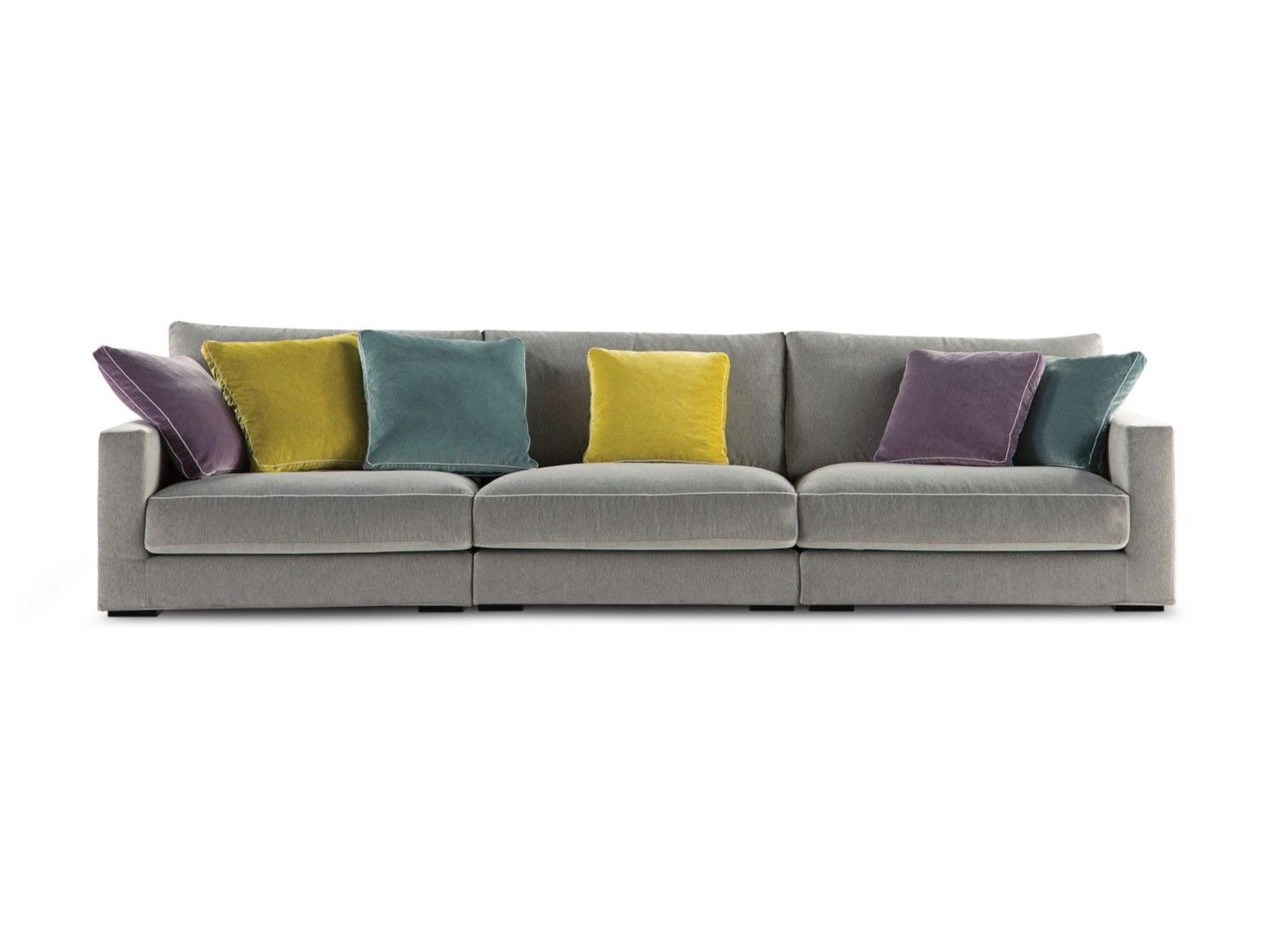 LONG ISLAND 2 3 seater velvet sofa By Roche Bobois | design Studio ...
