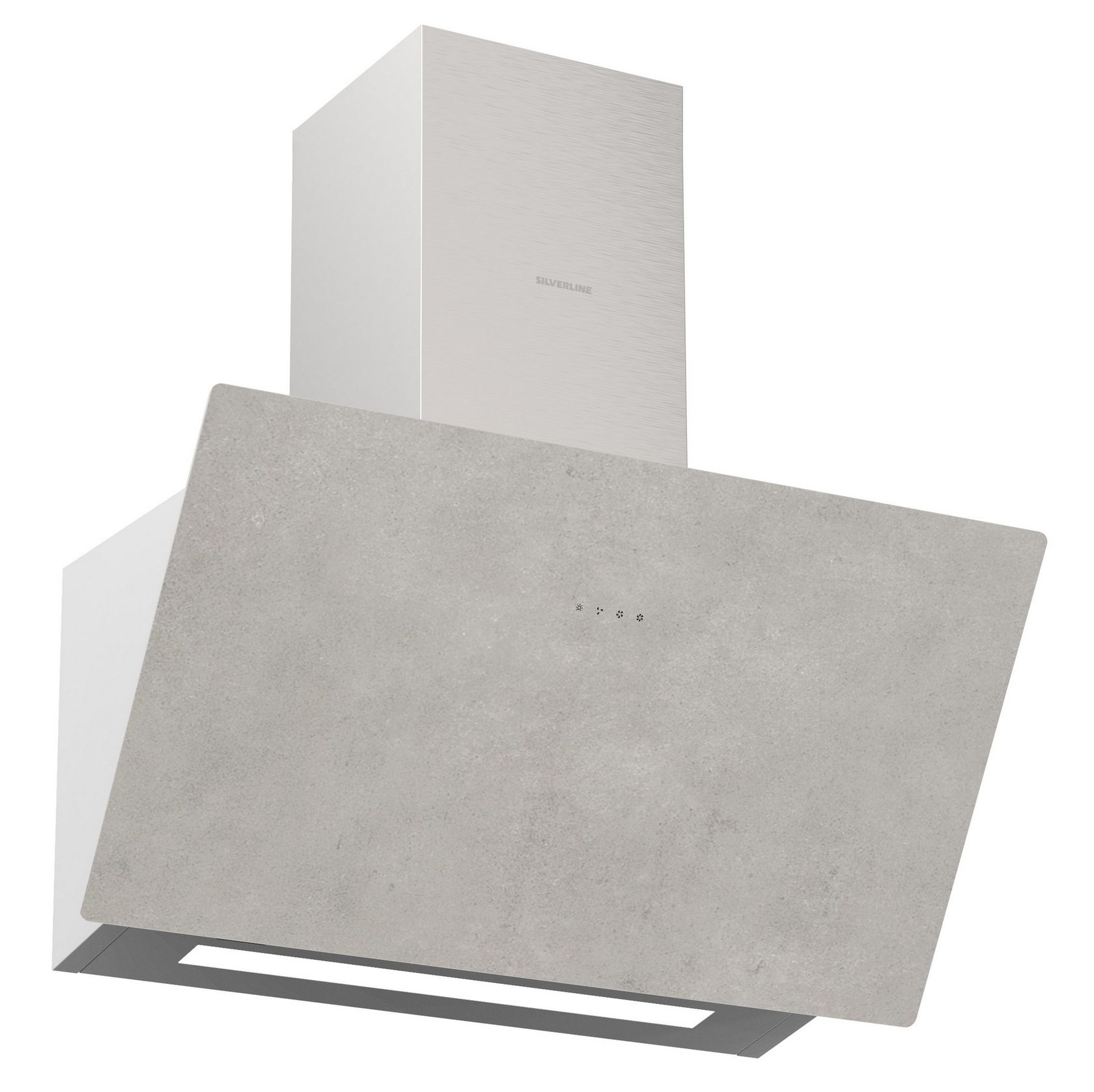 Wall-mounted cooker hood with touch controls 3474 STRONG By Silverline