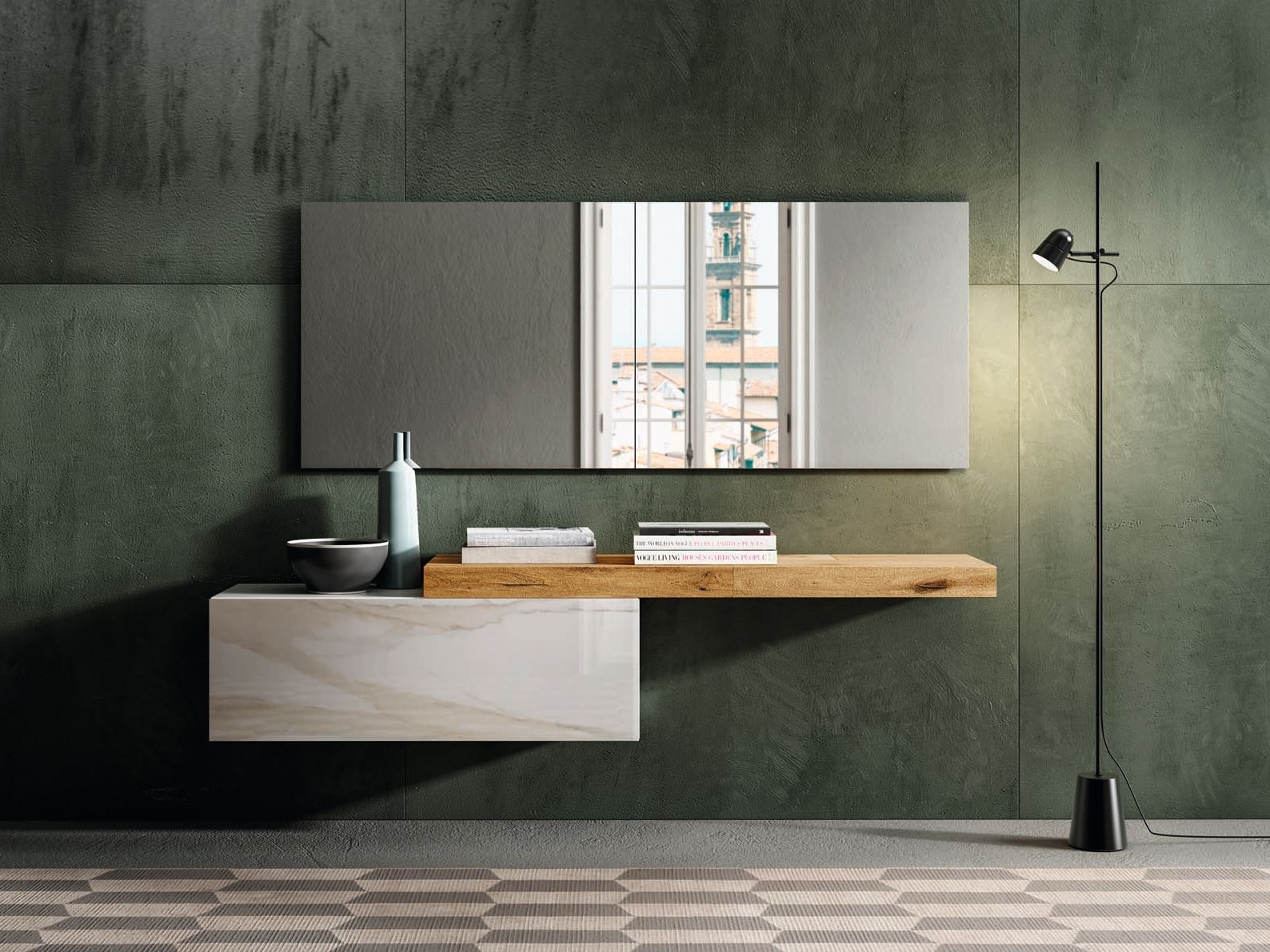 36E8 - 0836 | Console table Wall-mounted console table By Lago | design ...