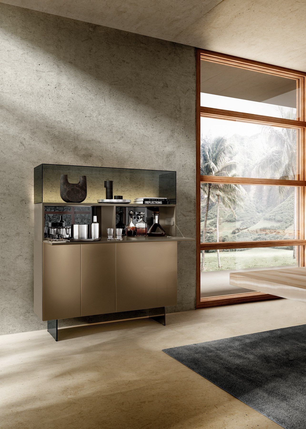 36E8 GLASS 1352 | Highboard 36e8 Collection By Lago design Daniele Lago