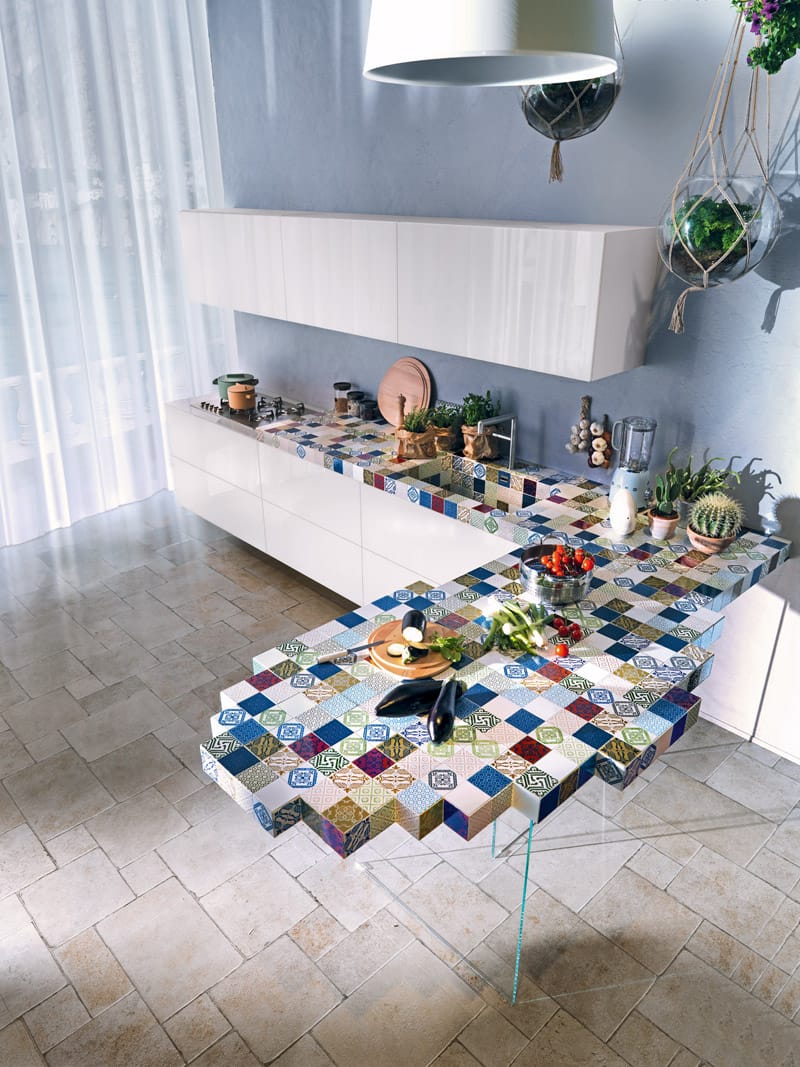 36E8 MADETERRANEO | Kitchen with island 36e8 Collection By Lago design ...