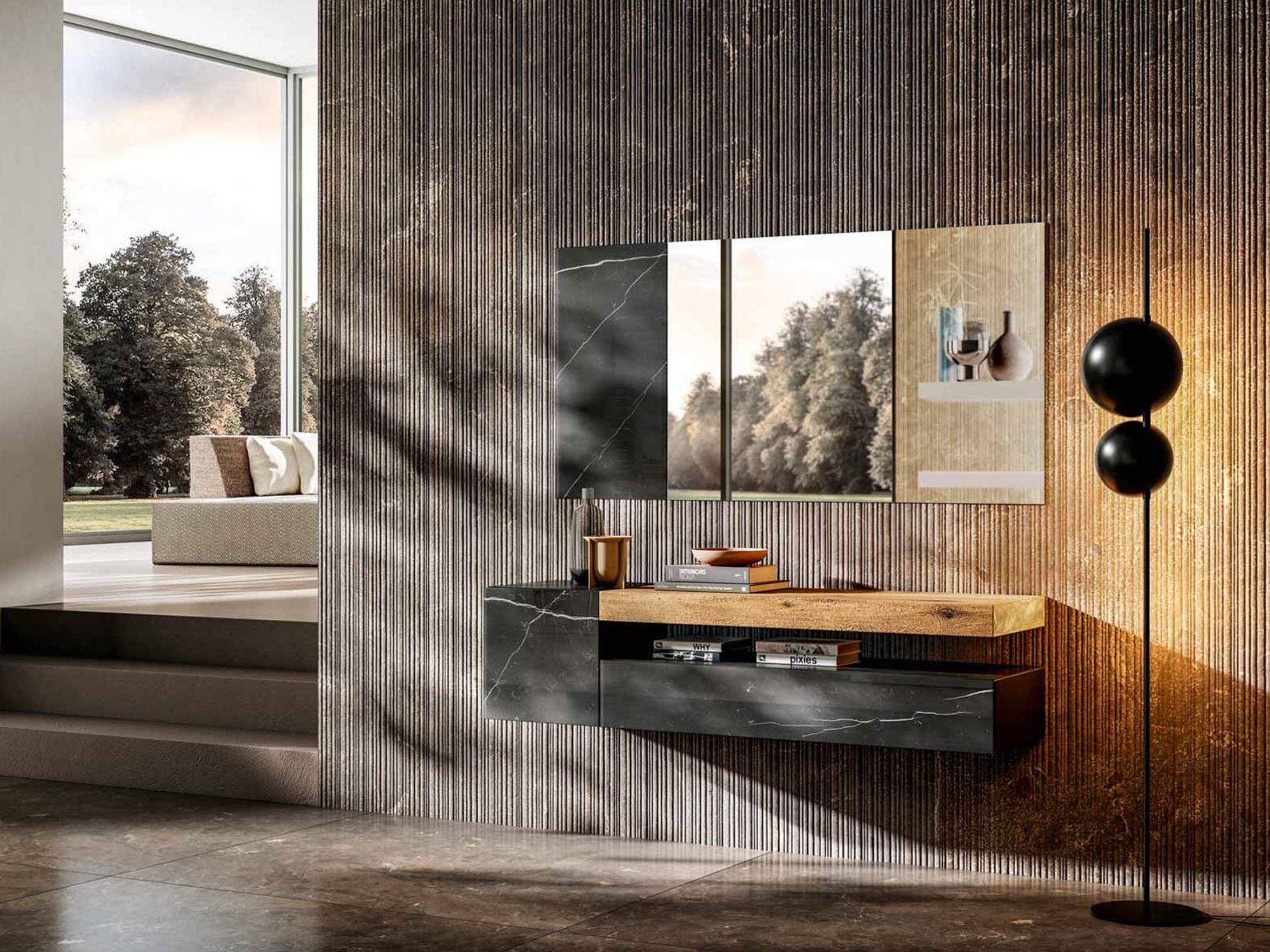 36E8 - 0836 | Console table Wall-mounted console table By Lago | design ...