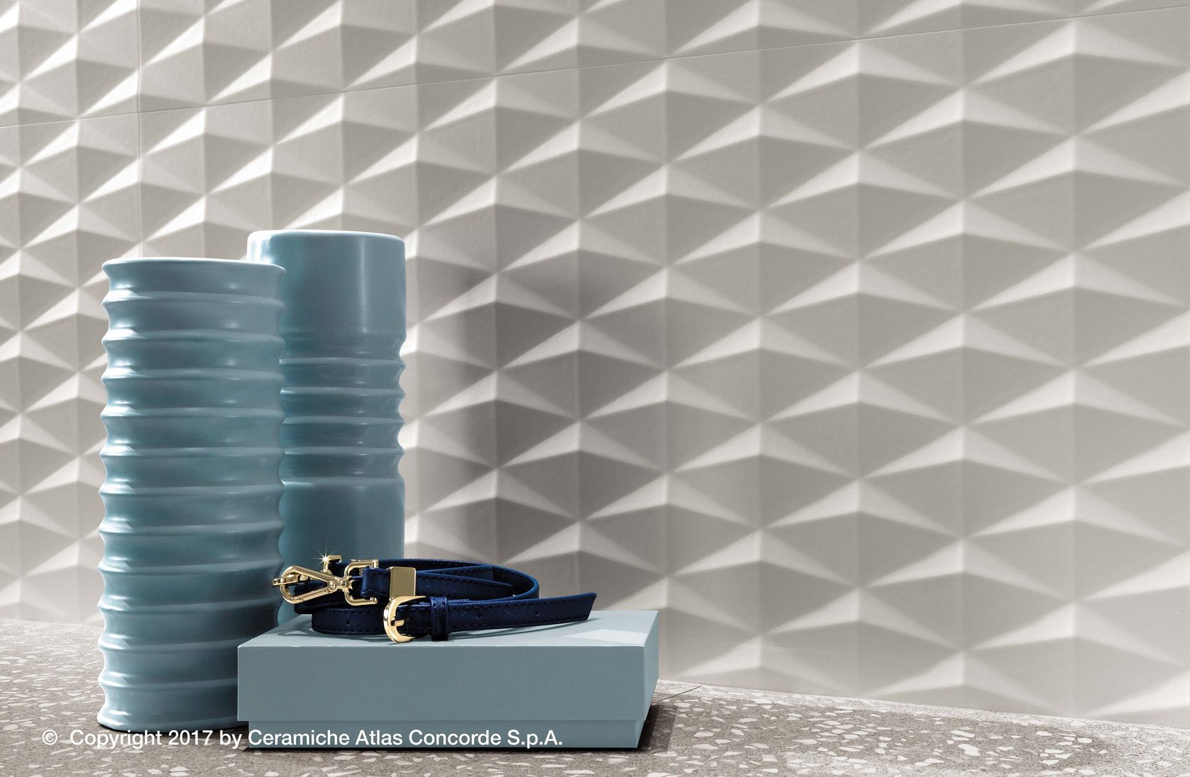 3D WALL DESIGN STARS White-paste 3D Wall Cladding By Atlas Concorde