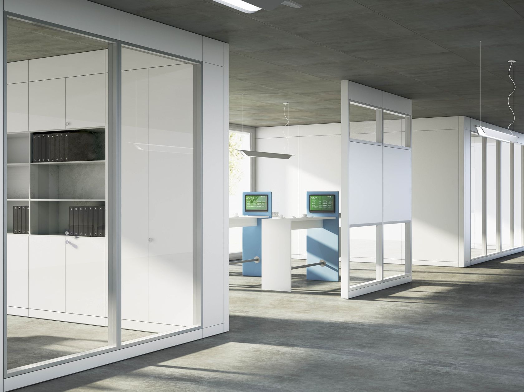 Office booth 40/70 SYSTEM By FANTONI