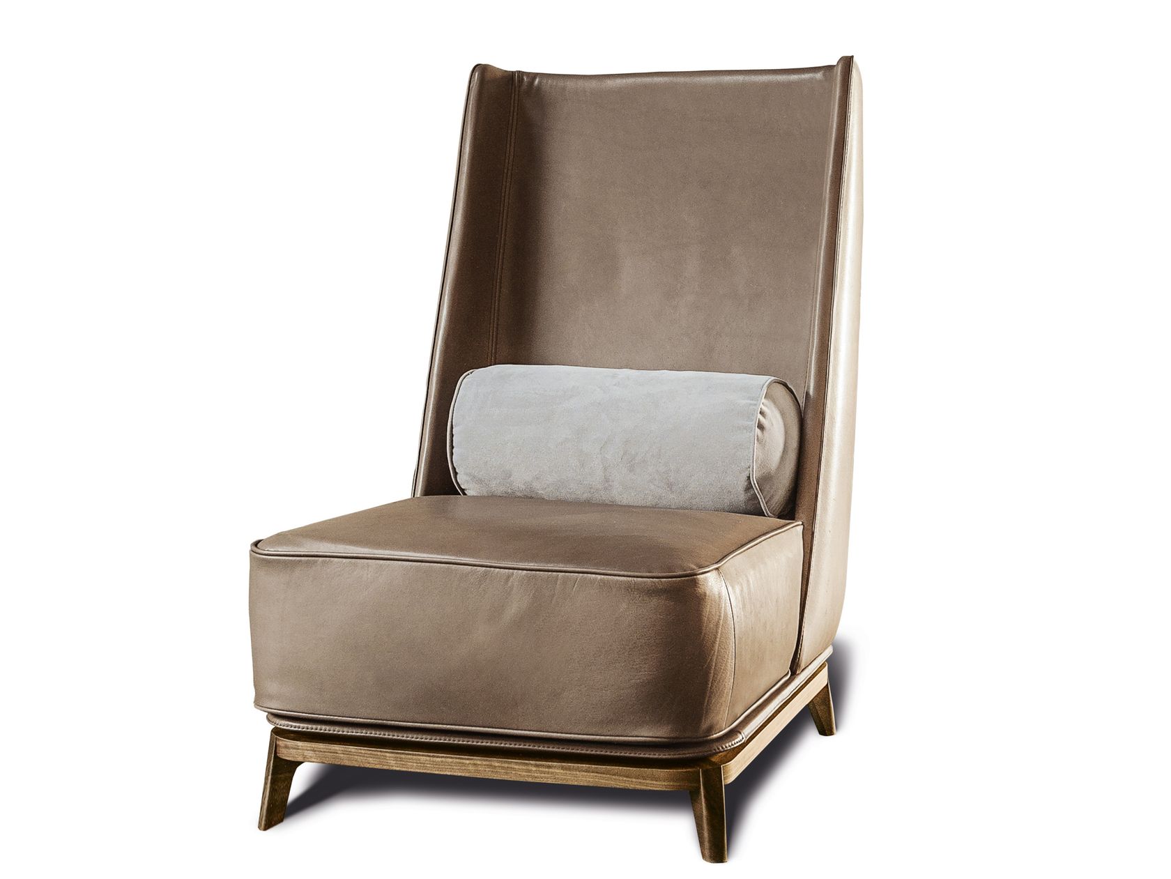 430 OPERA | High-back armchair Upholstered high-back leather or fabric ...
