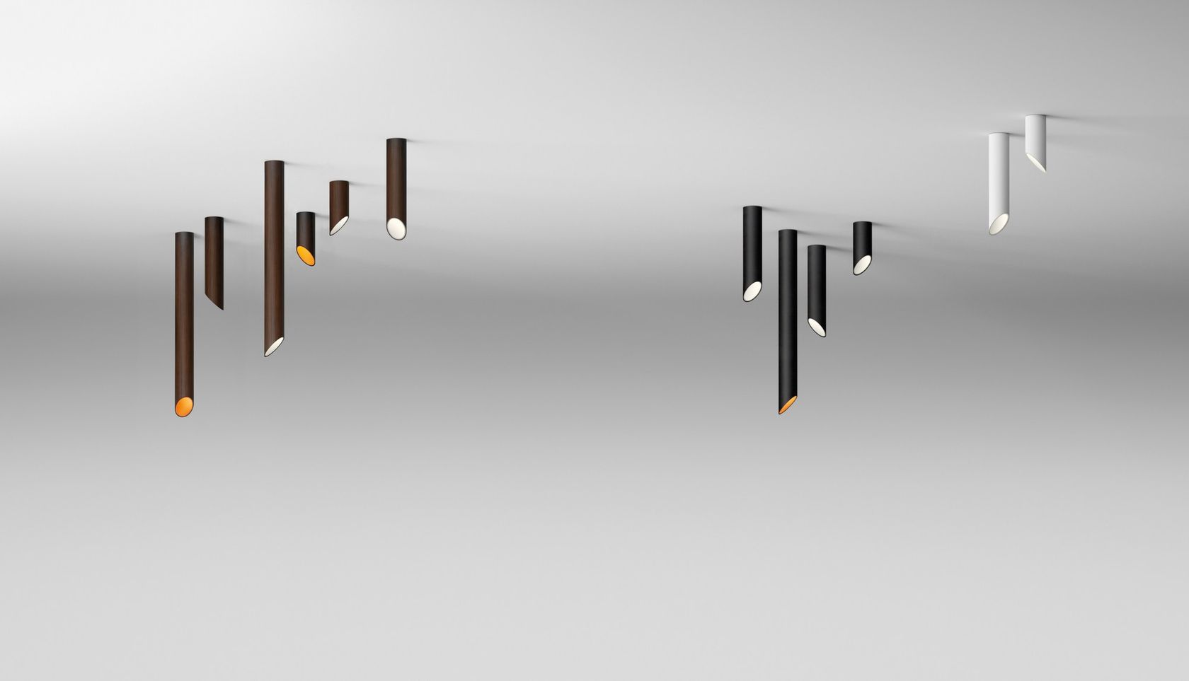 45° Ceiling lamp By Vibia