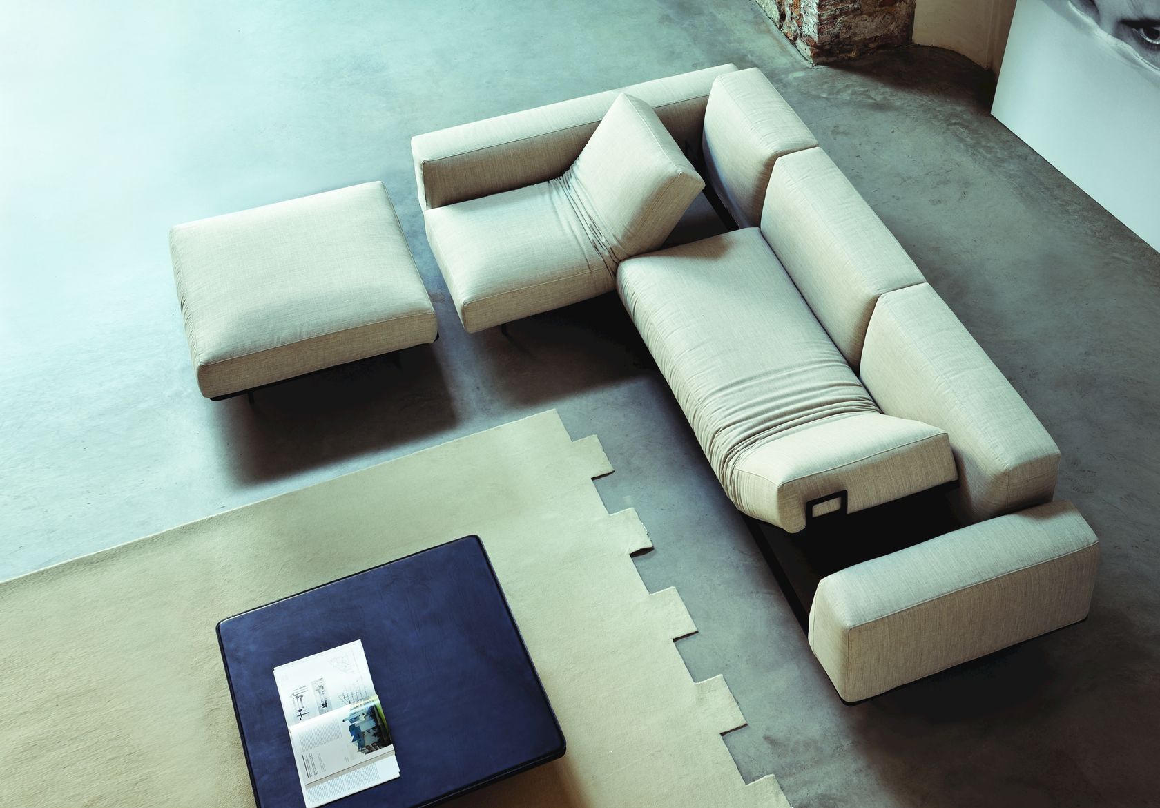 535 SIT UP Sofa By Vibieffe