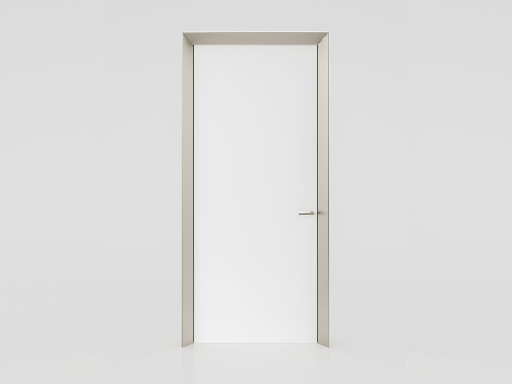 ECLISSE 40 Telaio per porta battente filomuro svasata By Eclisse