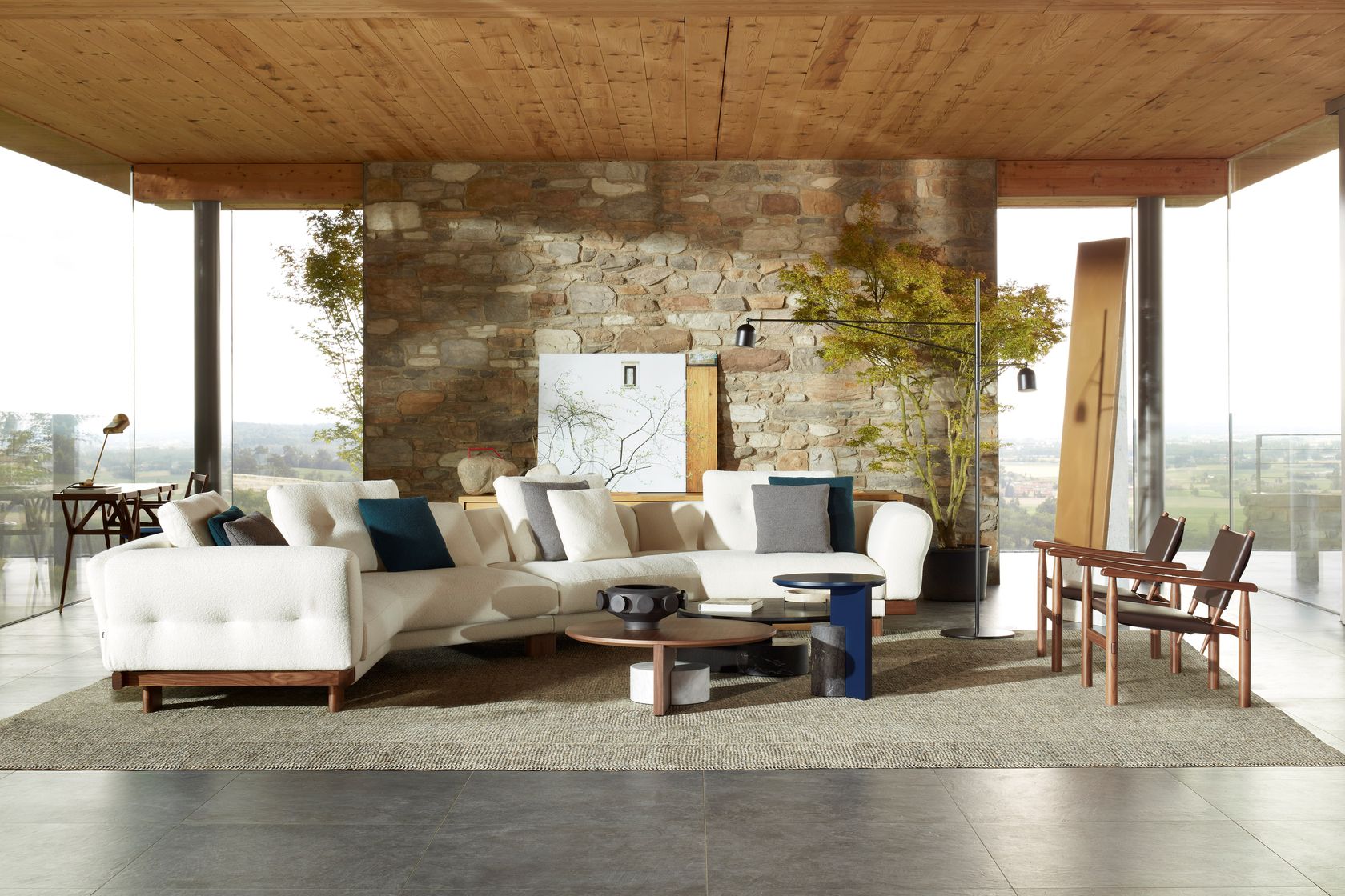 SENGU SOFA Modular sofa with removable cover By Cassina | design ...